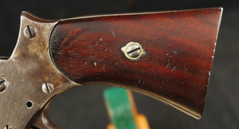 079-0421-7639, Freeman Army .44, 6 shot, percussion. Smooth brown ...