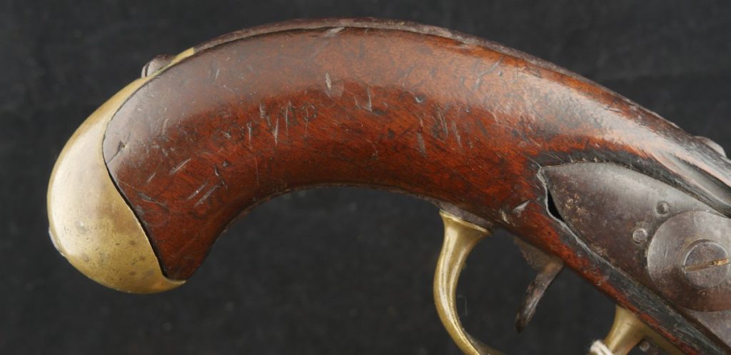 GR79-0223-4566, French Flint Single Shot, Navy pistol. BLOWOUT ...