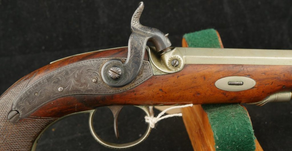 GR79-0223-4572, Pair of English Single Shot Pistol, by BENTLEY. BLOWOUT ...