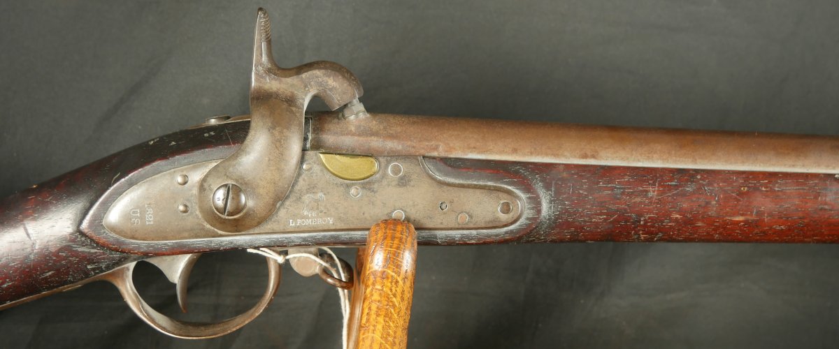 GR79-0423-4578, L Pomeroy Model 1816 Musket. Converted to Percussion ...
