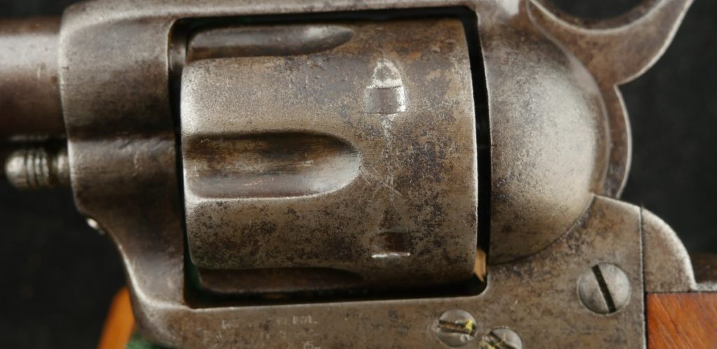 079-0323-8237AA, Colt SA .44-40, 7 1/2 inch barrel, with visible etched ...