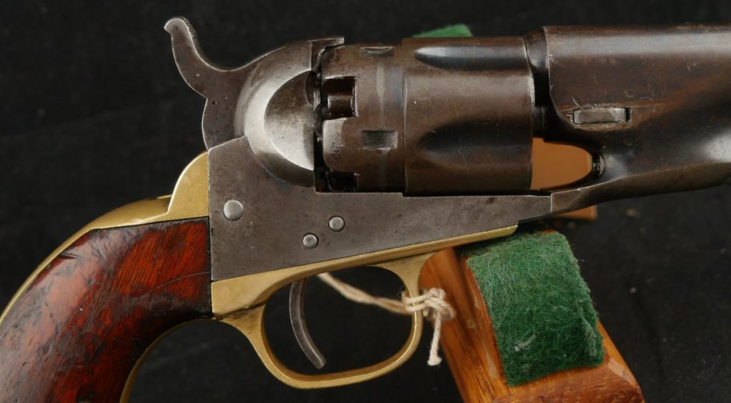 GR79-0323-4643, Colt M-1862 Police, .36 cal, 5 shot, fluted cylinder, 4 ...