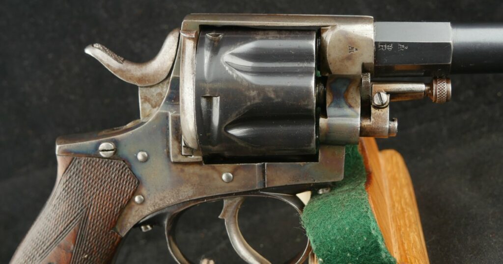 GR79-0923-4823, Belgium copy of a Webley DA Revolver. 44 cal. BLOWOUT ...