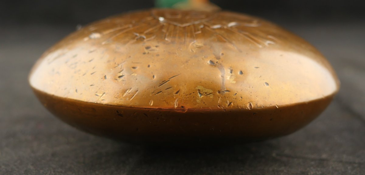 GR79-0623-4841, Batty Peace Flask with 1854 date. BLOWOUT – Antique Guns