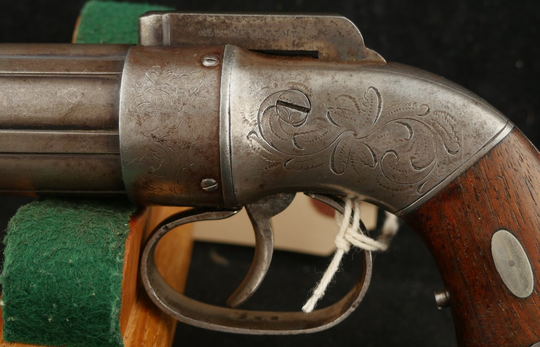 GR79-0723-4791, Allen and Thurber Pepperbox. JC Terry Stamped. BLOWOUT ...