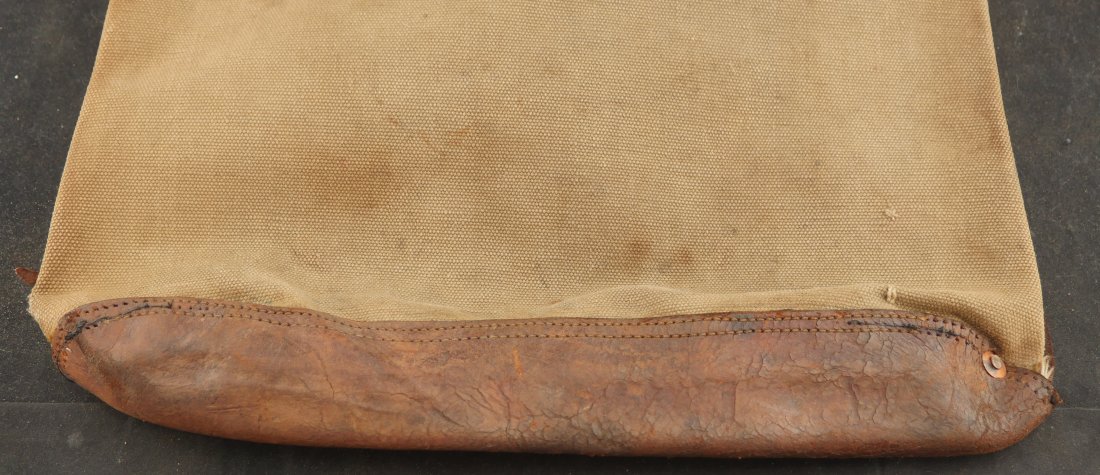 079-0124-8538, Express Company Mail Bag, canvas with leather top ...