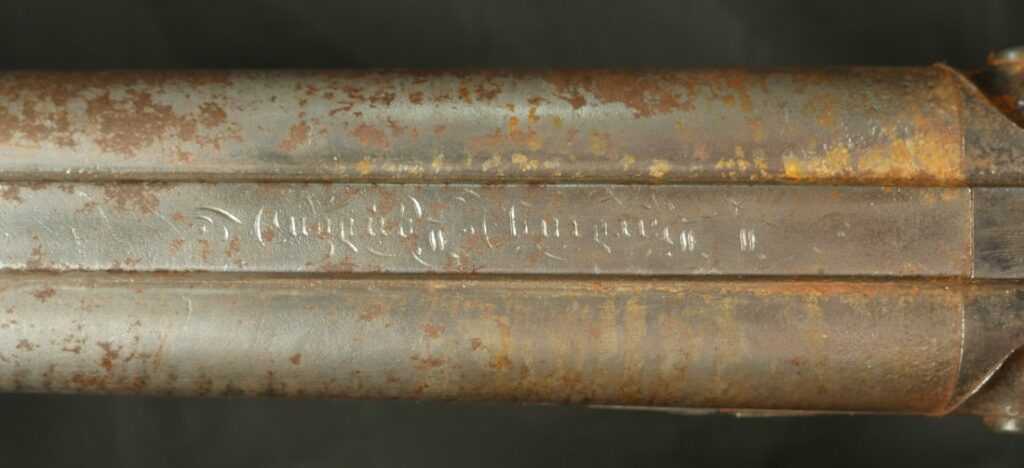 079-0124-8540, English Coach Gun with old marks. BLOWOUT – Antique Guns
