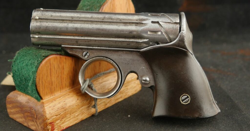 GR-0124-4992, Remington Zig-Zag .22 Cal, 6 shot pepperbox. BUY NOW ...