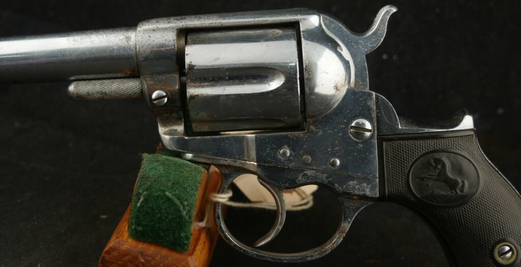 079-0324-8626, Colt Lightning in .38 CF with 4 1/2 inch barrel in a ...