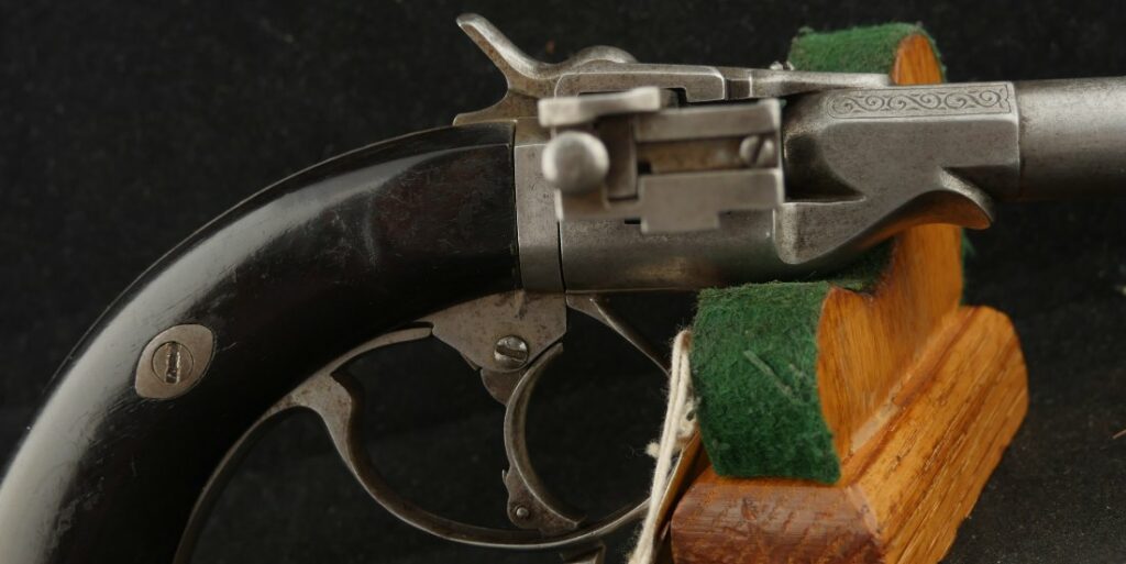 GR-0324-6004, Jarre 8 Shot French Harmonica. BUY NOW – Antique Guns