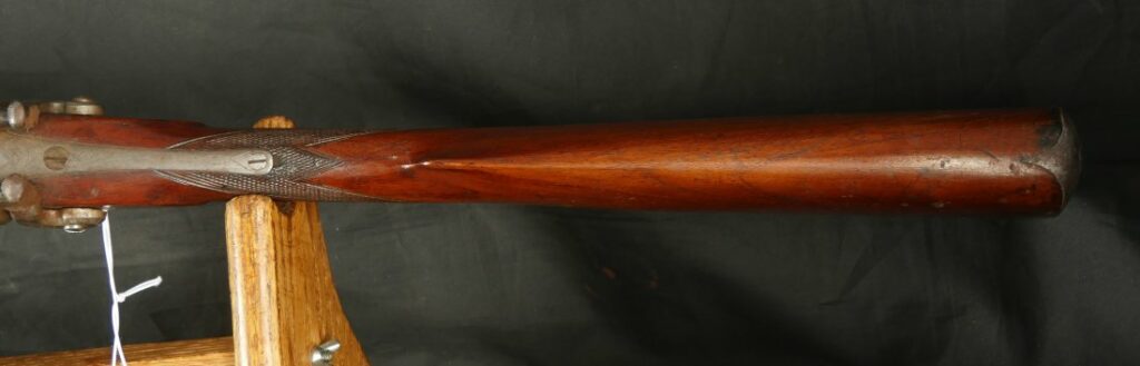 GR-0424-6109, Saxton Marked 20 GA Percussion Double Barrel Shotgun ...