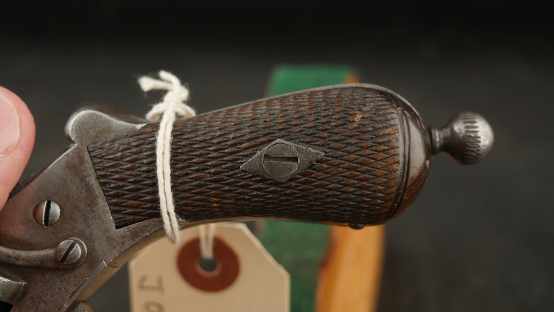079-0724-9102, Brevette Liege Proofed, 6 shot .32 RF cal DA pepperbox ...