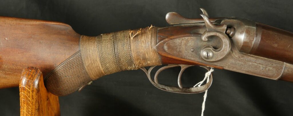 079-0125-9114, Wells Fargo marked Double Barrel Shotgun, 12 ga. BLOWOUT ...