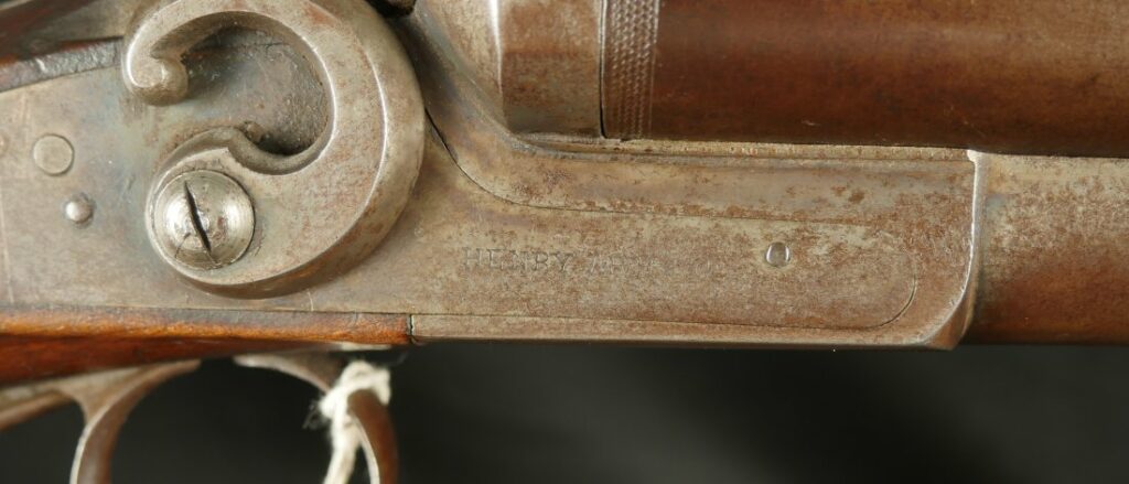 079-0125-9114, Wells Fargo marked Double Barrel Shotgun, 12 ga. BLOWOUT ...