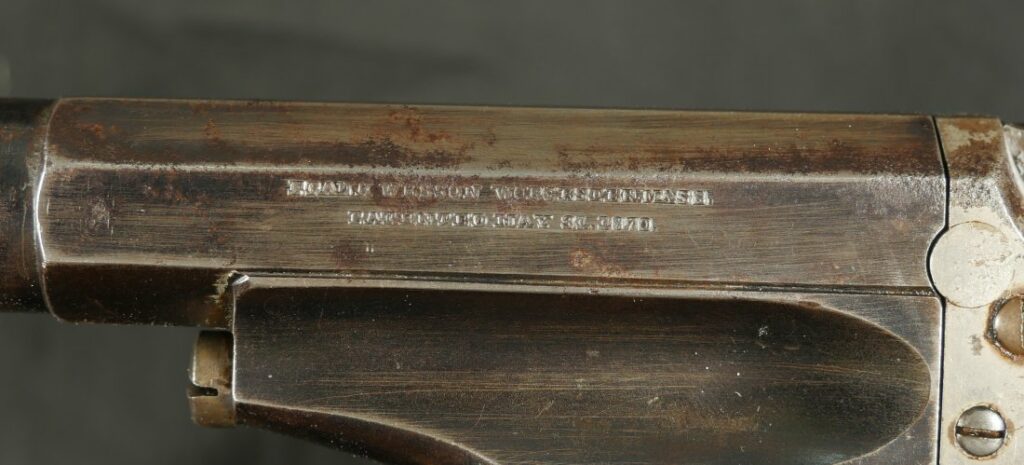 GR-1124-6396, Frank Wesson Model 1870 Pocket Shotgun. .44 CF. BUY NOW ...