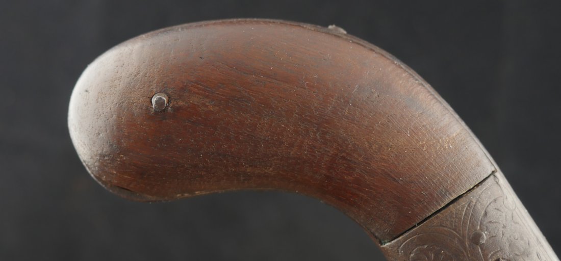 RAY-0125-0006, Belgium Extra Long Barrel Percussion Pepperbox with 6 ...