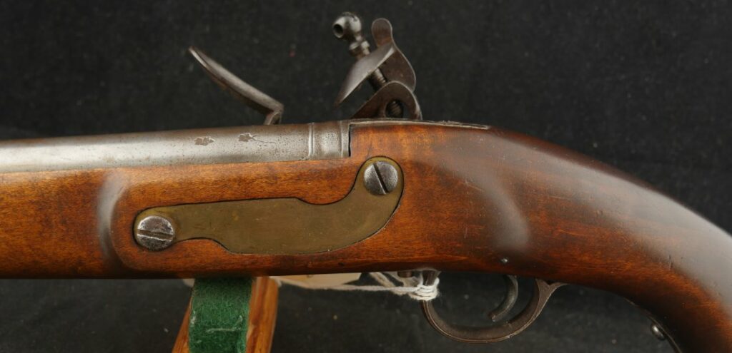 079-0325-W0158, Composite Dragoon Sized Flint Pistol with original lock ...