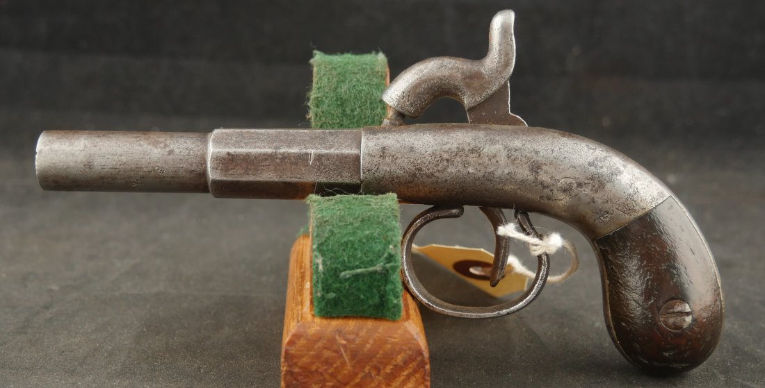 RAY-0425-0234, Allen Single Shot Boot Pistol with mottled gray metal ...