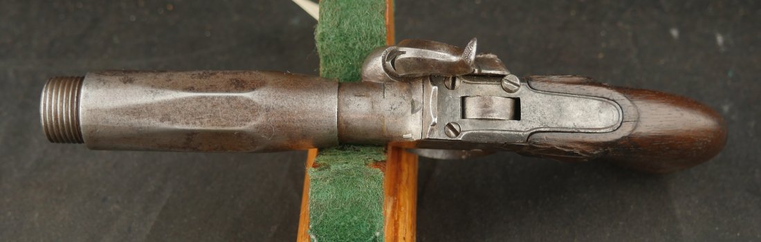 RAY-0425-0237, Single Shot Percussion Pistol that appears prison made ...