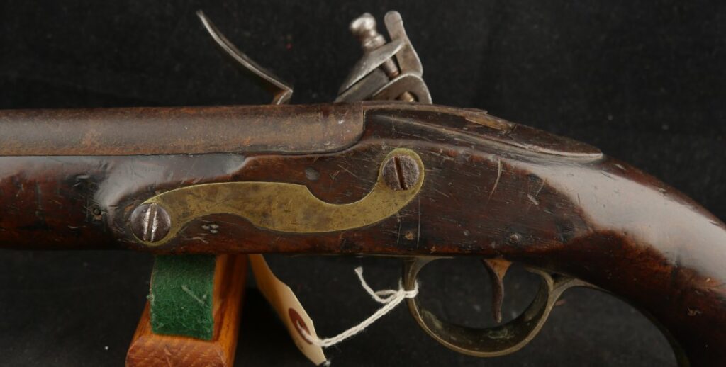 079-325-W0159, English Elliot Light Dragoon Flint Pistol Model 1759 ...