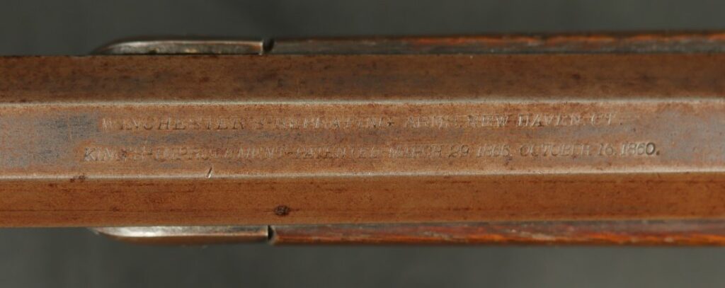 079-0525-H0057, Winchester M-1876 Octagon Barrel Rifle in RARE Open Top ...