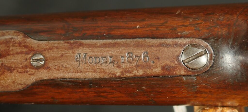 079-0525-H0057, Winchester M-1876 Octagon Barrel Rifle in RARE Open Top ...
