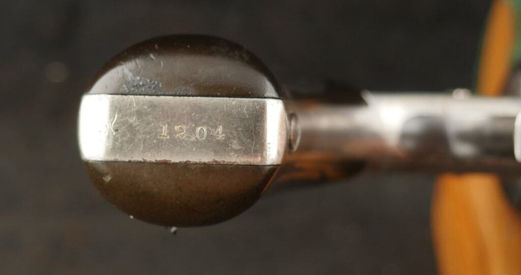 GR-0625-6524, 1st Model Smith and Wesson .38 Double Action Revolver ...
