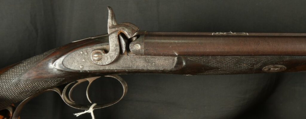 079-0625-9291, English double Rifle by Deane and Son, 30 KING WILLIAMS ...