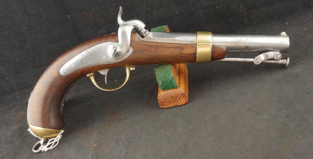 079-0625-9310, French Military M-1842 Percussion pistol in .50 cal ...
