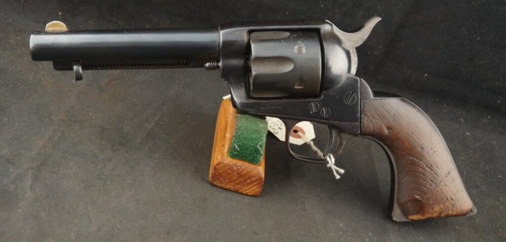 079-0725-7519, Early Colt SA .45, c. 1875, owned by Fred Sallis Sr ...