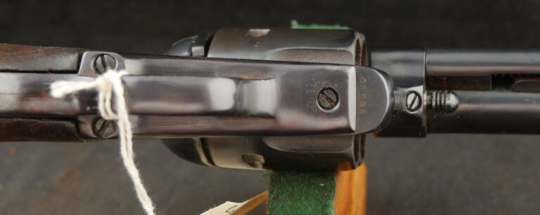 079-0725-7519, Early Colt SA .45, c. 1875, owned by Fred Sallis Sr ...