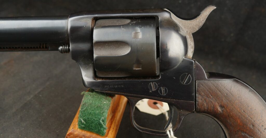 079-0725-7519, Early Colt SA .45, c. 1875, owned by Fred Sallis Sr ...