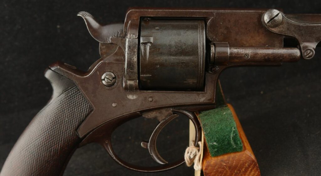 GR-0925-6676, English Tranter Model 1863 Double Action Revolver in 450 ...