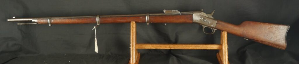 GR-1025-6679, Remington Rolling Block Full Stock Military Rifle in .43 ...