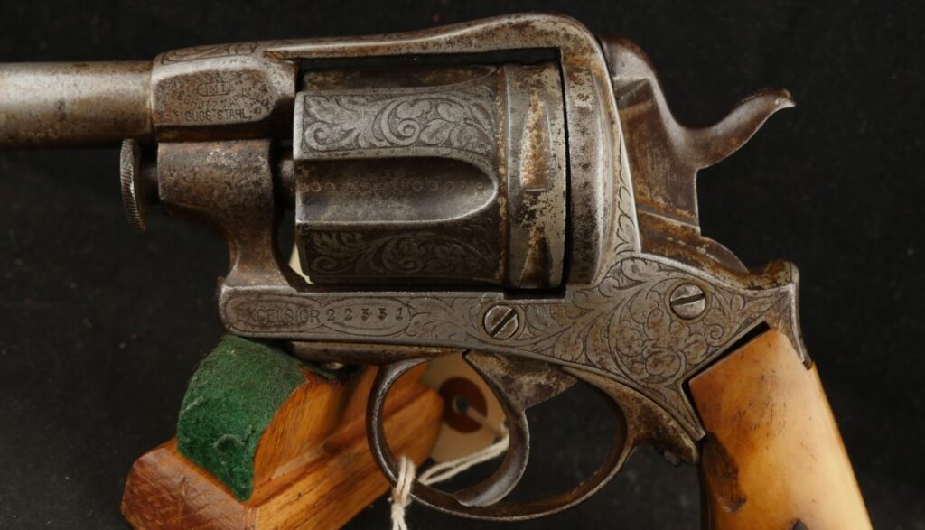 GR-1025-6660, Montenegrin Gasser revolver, Model 1869, double-action ...
